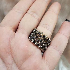 Jewelry | Handmade Stretch Crystal Ring | Poshmark